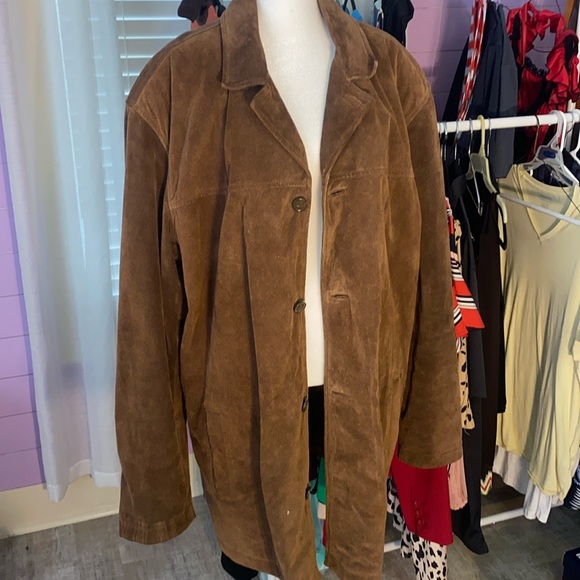 Merona | Jackets & Coats | Merona Suede Leather Jacket | Poshmark